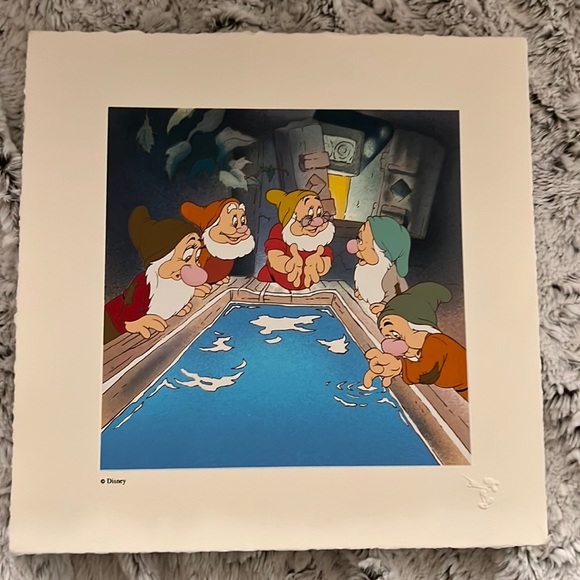 Walt Disney | Art | Celluloid Of Five Dwarfs From Snow White And The ...